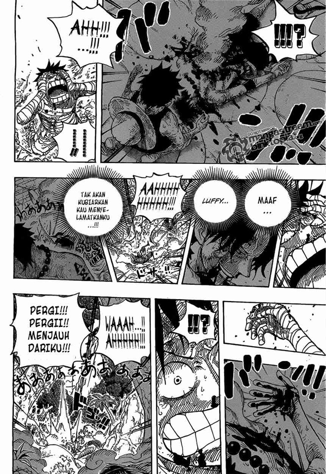 One Piece Chapter 582 : Luffy dan Ace - Baca Komik Manga Naruto,One ...
